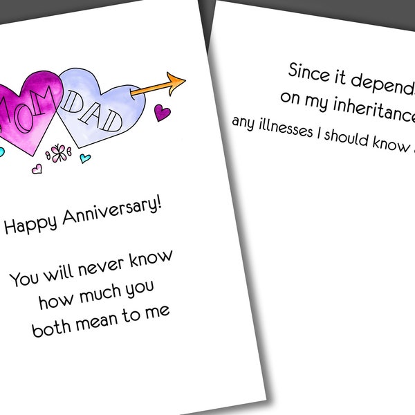 Inheritance Card - Etsy