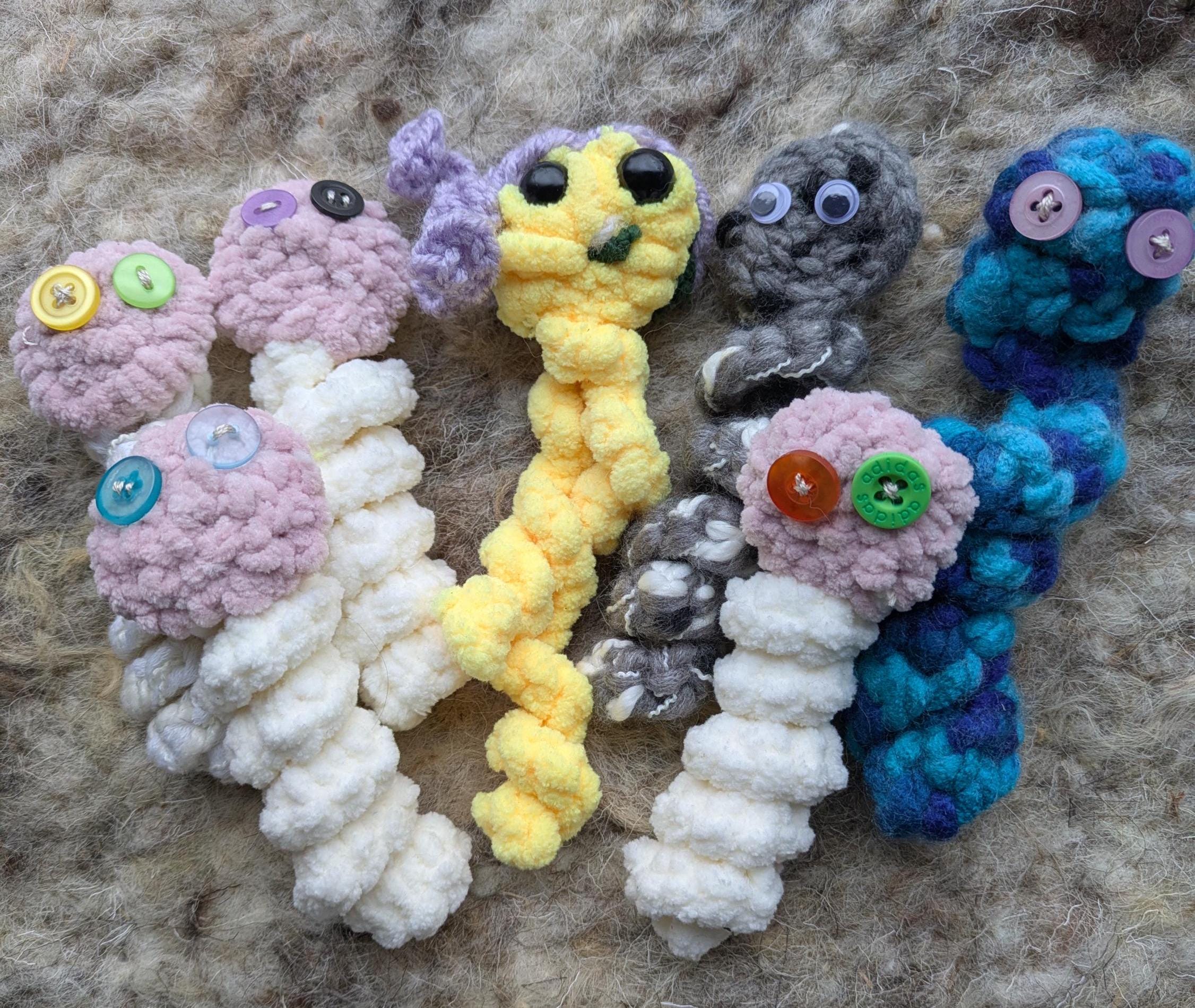 FREE Crochet Pattern: Make Your Own Wee Worry Worm With Our Easy ...