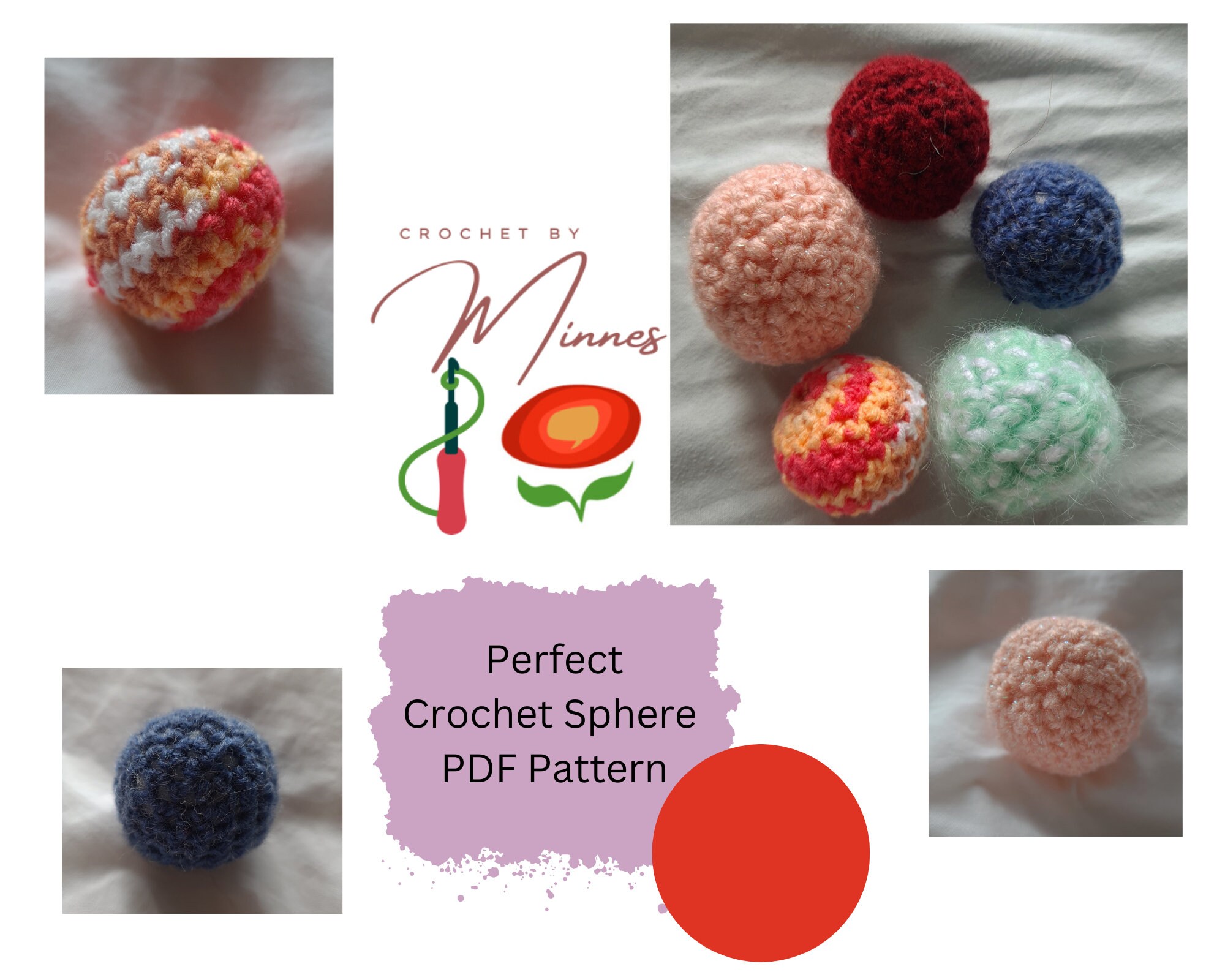 Easy Amigurumi Crochet Pattern: Beginner Sphere (digital Download) - Etsy