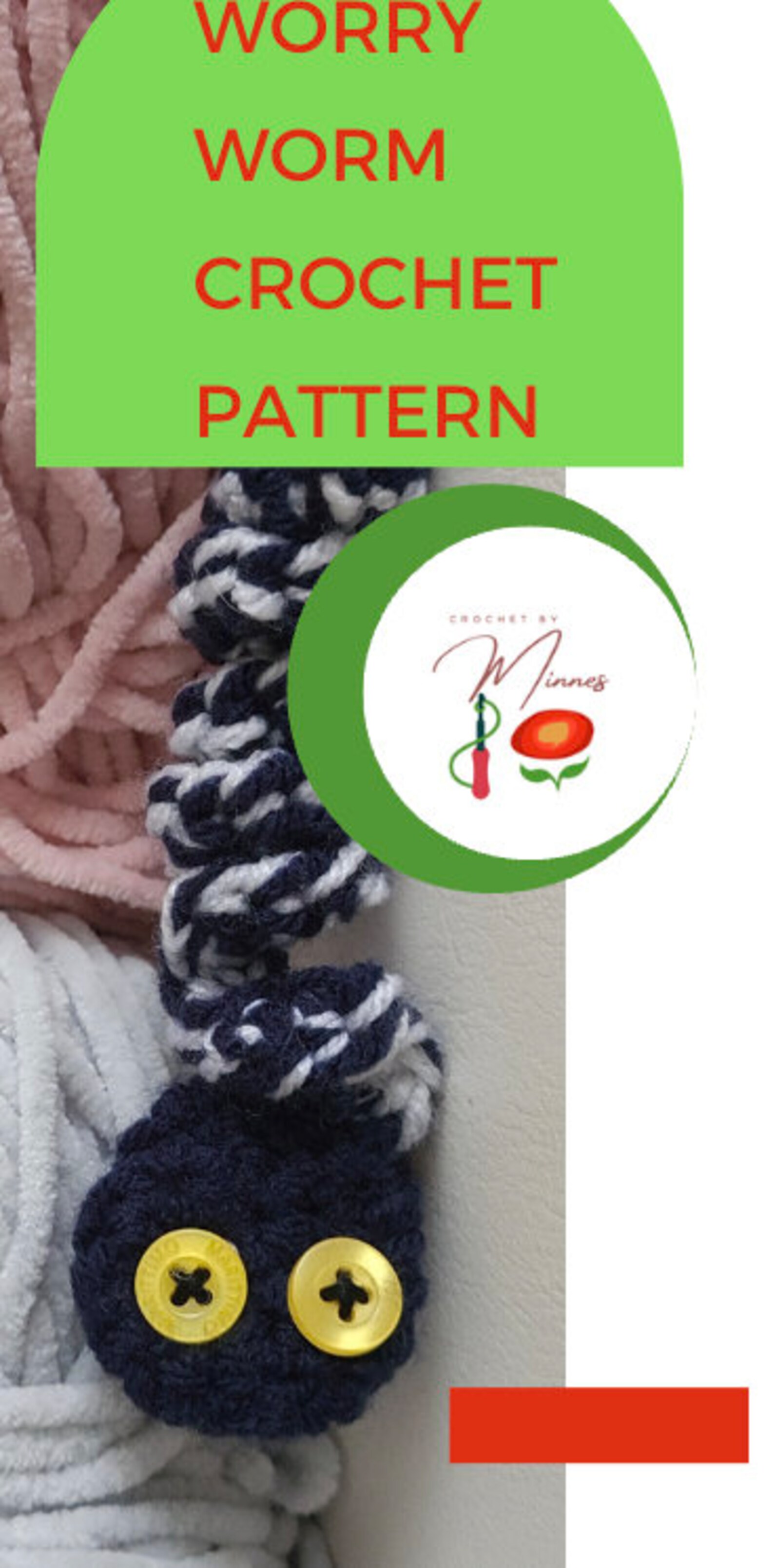 FREE Crochet Pattern: Make Your Own Wee Worry Worm With Our Easy ...