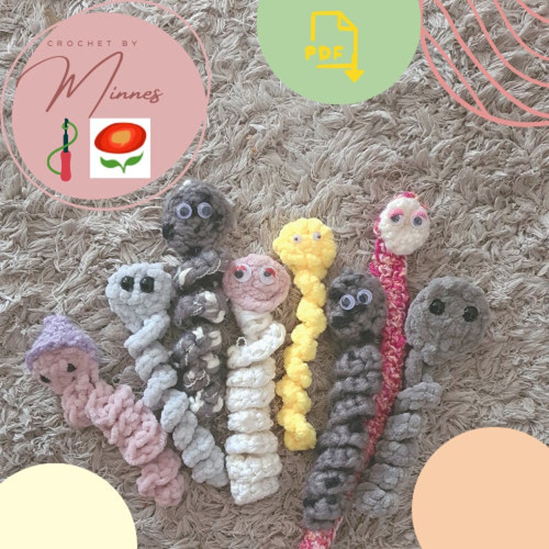 FREE Crochet Pattern: Make Your Own Wee Worry Worm With Our Easy ...