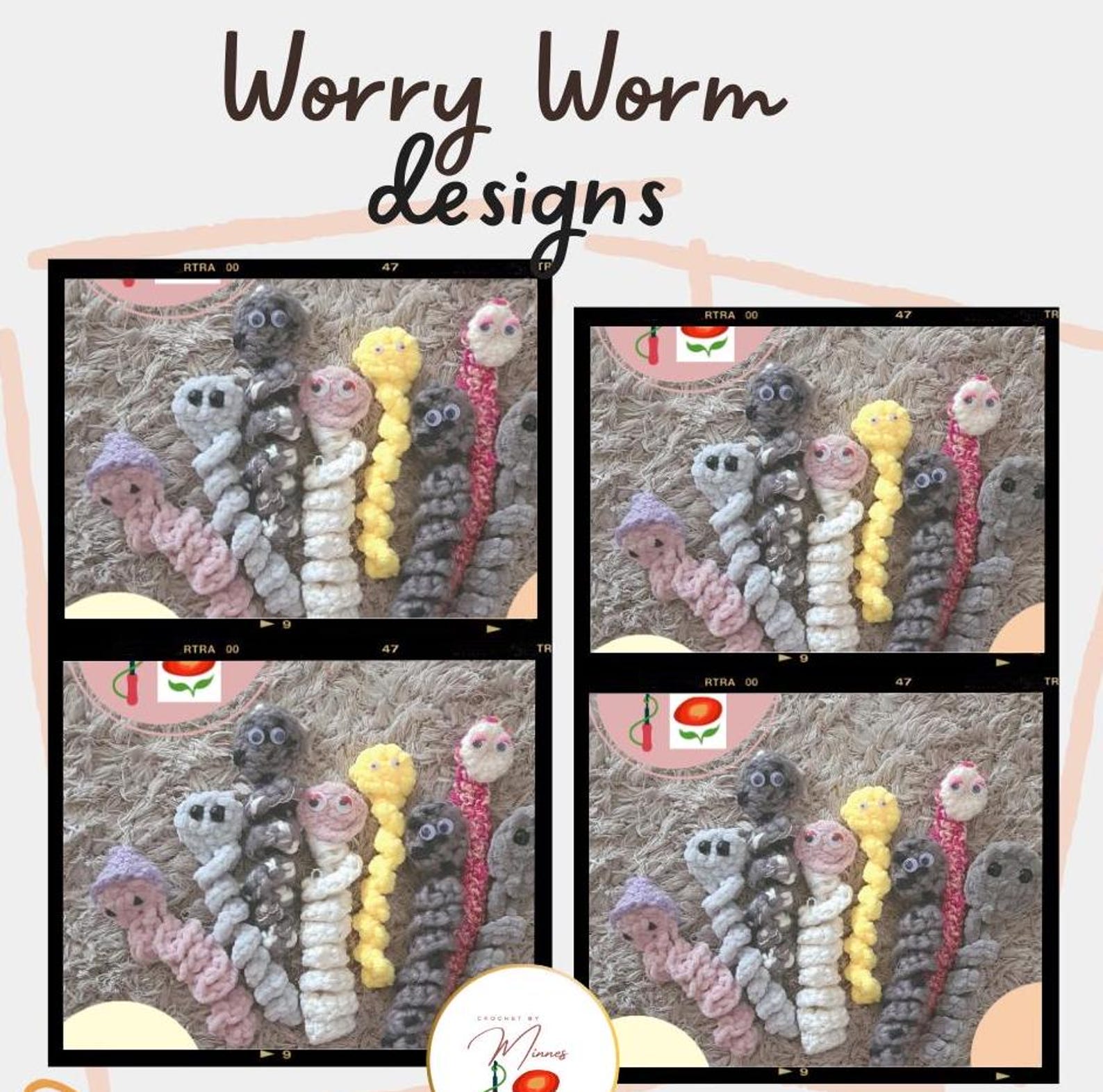 FREE Crochet Pattern: Make Your Own Wee Worry Worm With Our Easy ...