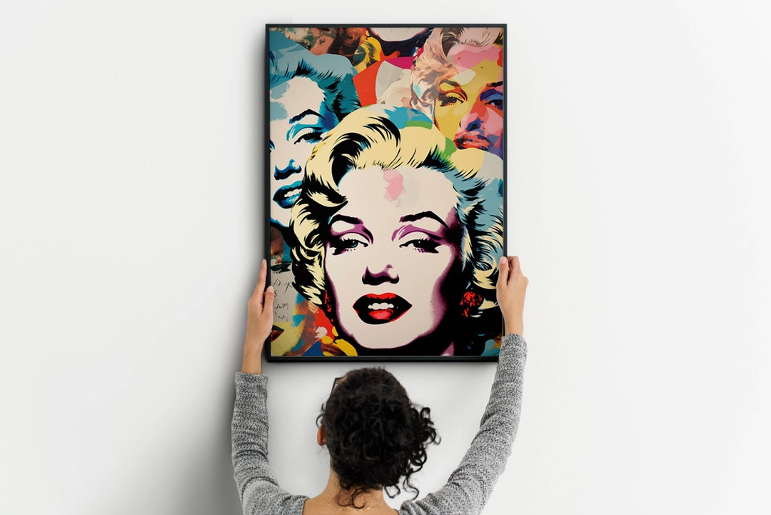 Mid-century Pop Art Print Poster Wall Art Mid-century Poster Pop Retro ...