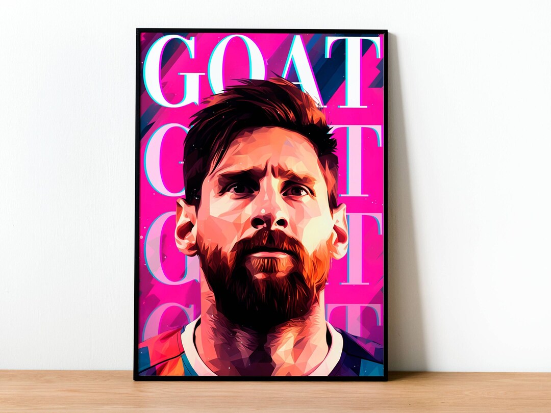 Messi Poster Instant Download Messi Png Messi Lover Gift Argentina ...
