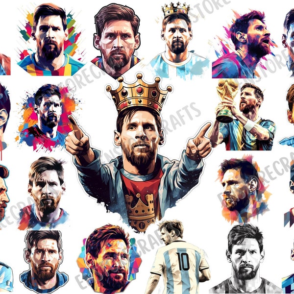 Messi Svg - Etsy