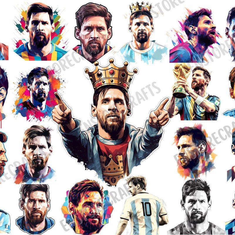 Messi Svg - Etsy