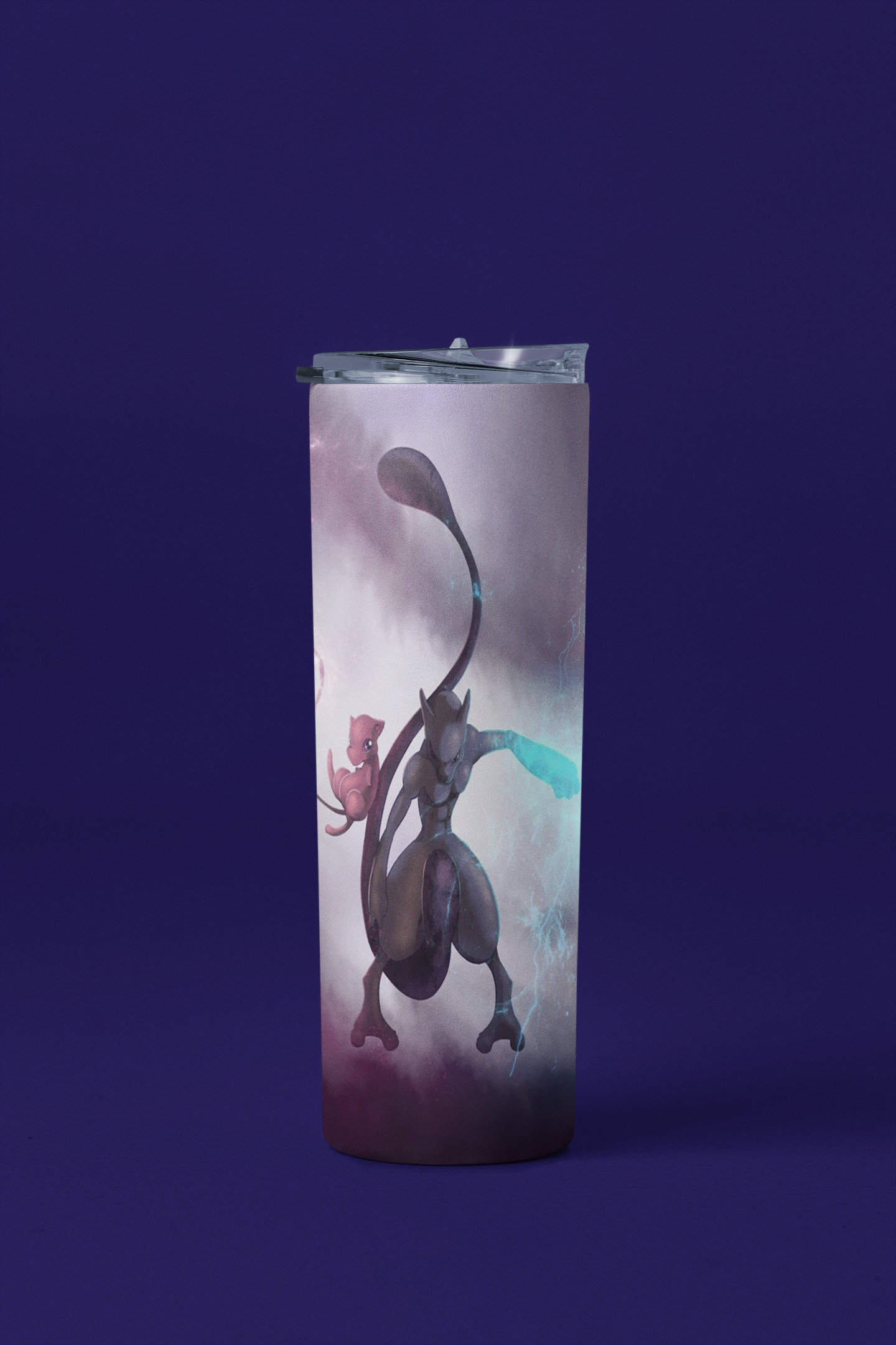 Pokemon Mew/mewtwo Sublimation 20oz Tumbler Wraps Straight - Etsy