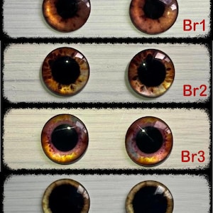 Blythe Eye Chips "brown" - Etsy