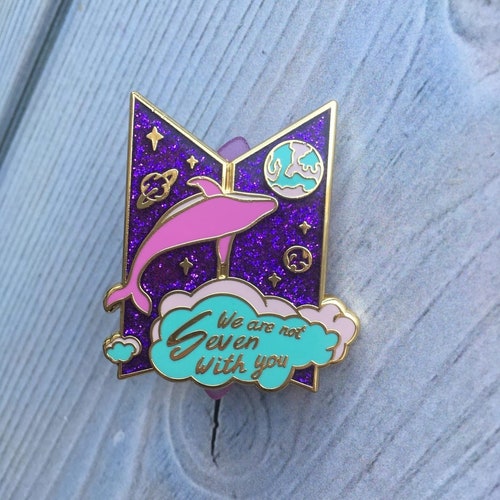 BTS Enamel Pin - Etsy