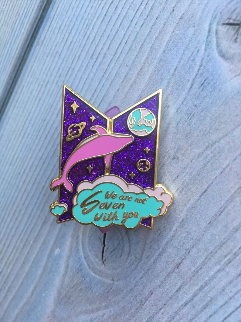 BTS Enamel Pin - Etsy