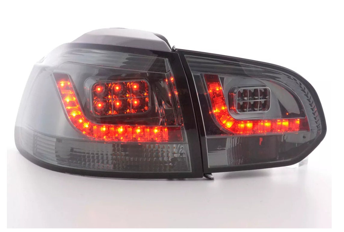 FK Set VW Golf Mk6 6 08-12 1K Led Rear Lights DRL Lightbar Lhd - Etsy Sweden