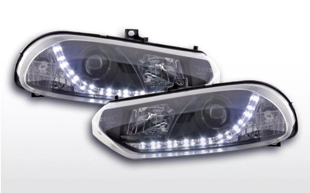 Fk Pair Led Drl Lightbar Halo Headlights Alfa Romeo 156 932 - Etsy