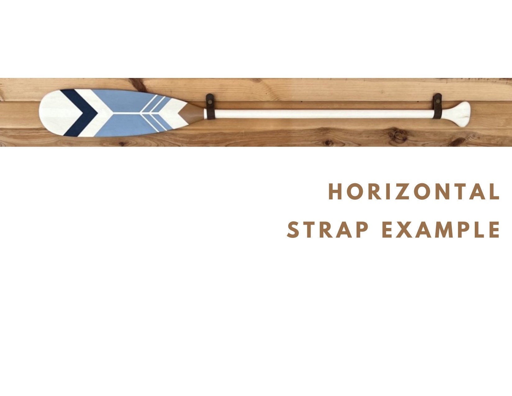 Leather Canoe Paddle Hanger - Etsy