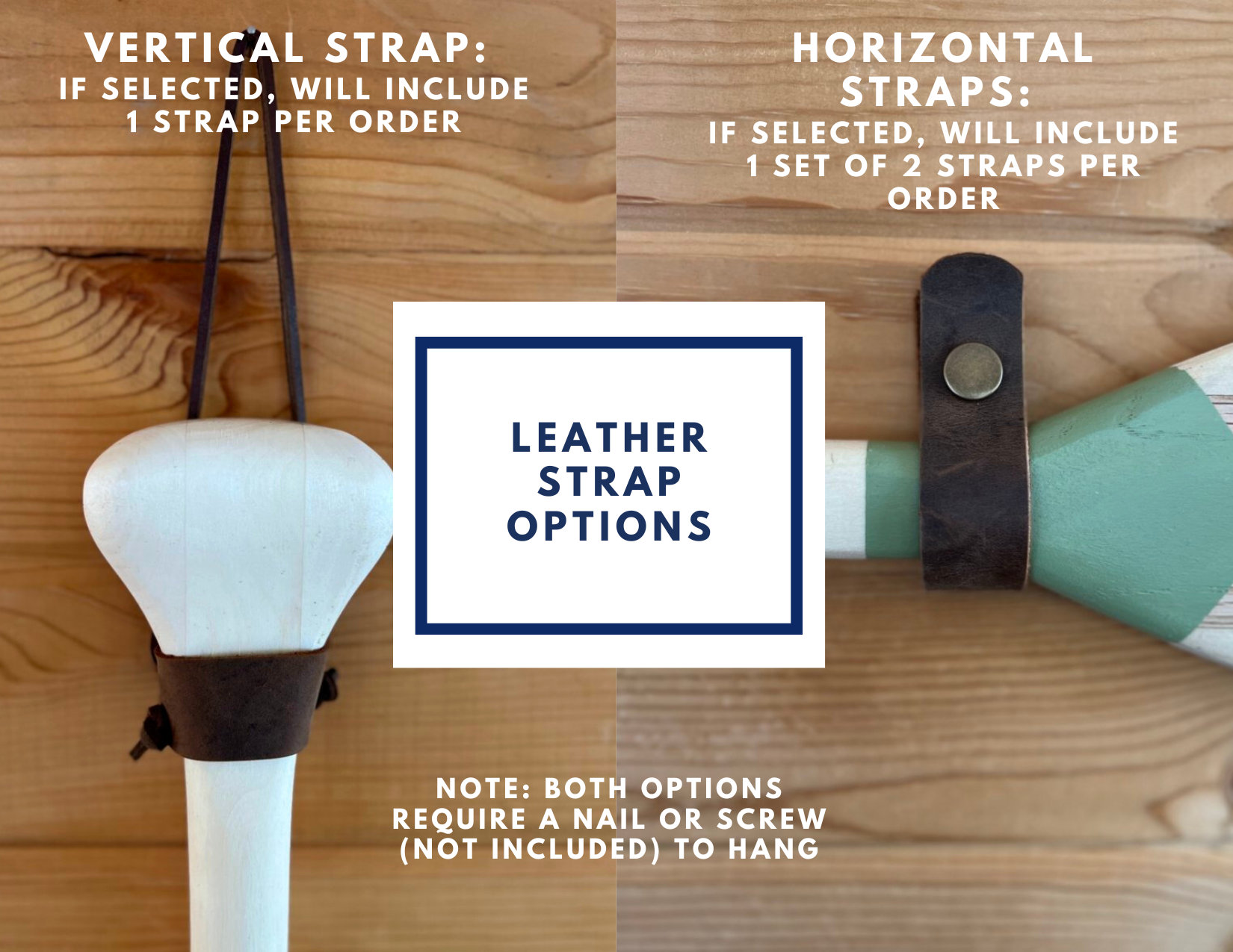 Leather Canoe Paddle Hanger - Etsy