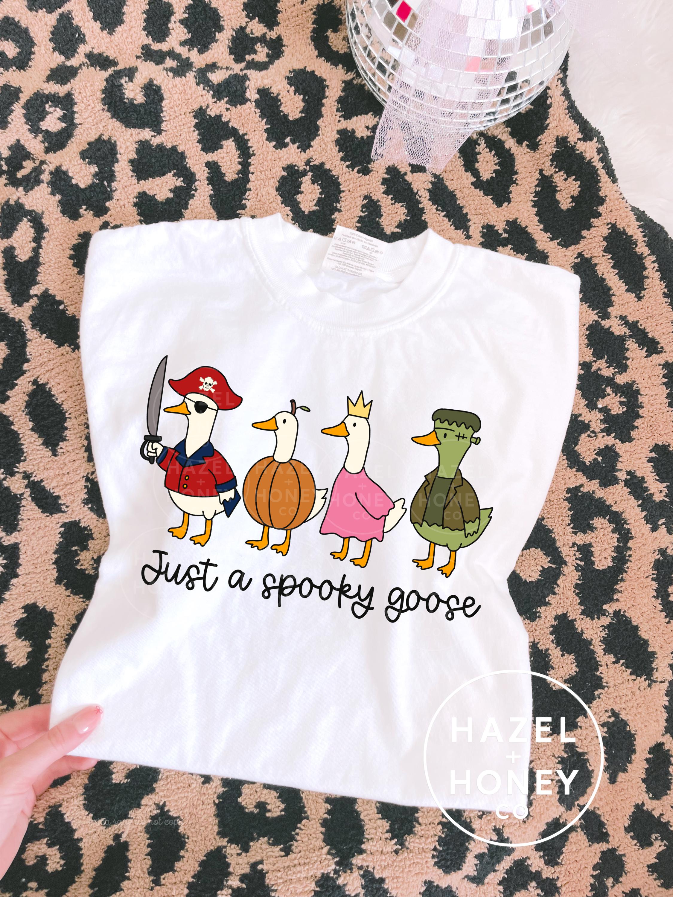 Spooky Goose PNG | Halloween Silly Goose Clipart | Pirate Goose ...