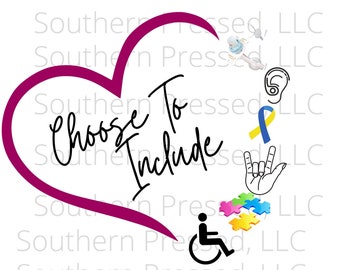 Choose to Include Png - Etsy