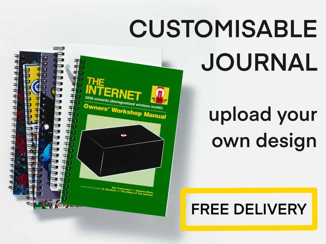 Spiral NOTEBOOK - Customise Your Own - Etsy