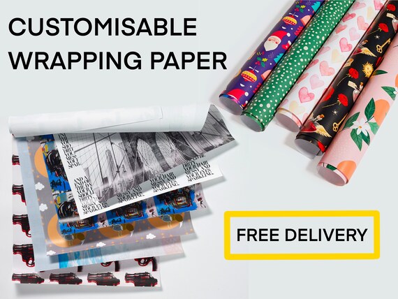 WRAPPING Paper Customise Your Own - Etsy