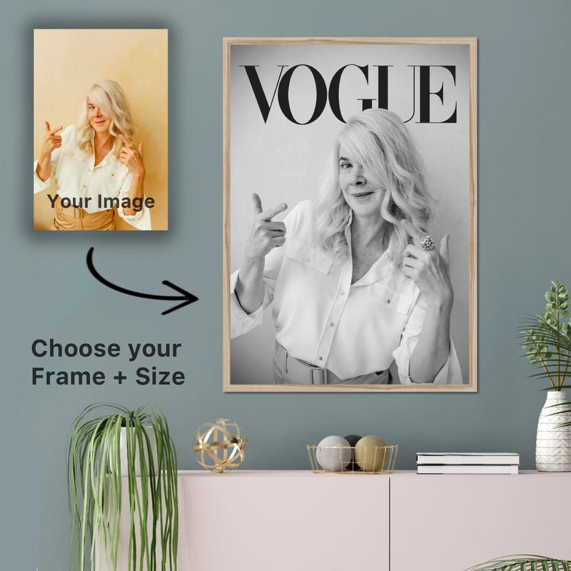 Vogue Cover - Etsy