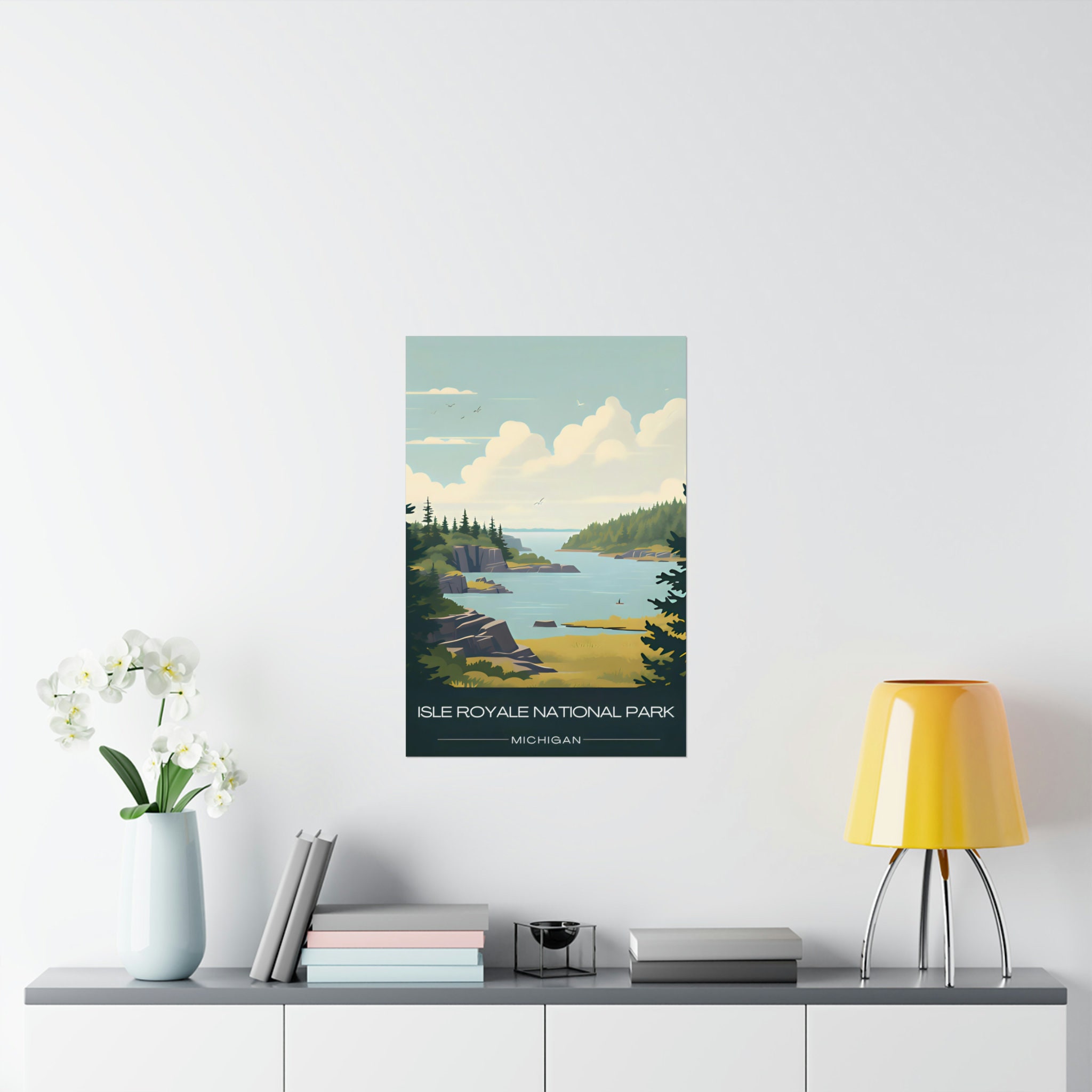 Isle Royale National Park Instant Download, Upper Peninsula Michigan ...