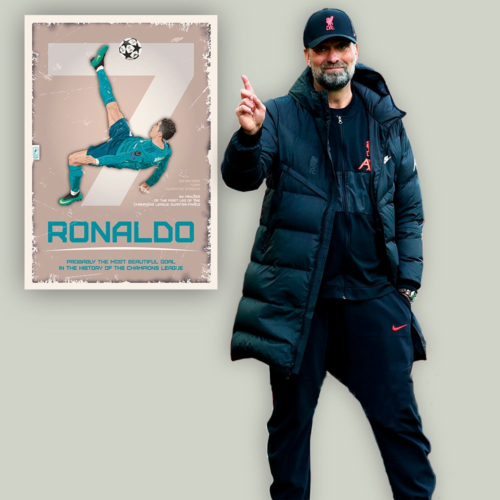 Retro Poster of Ronaldo, Real Madrid | Poster | Digital Download ...