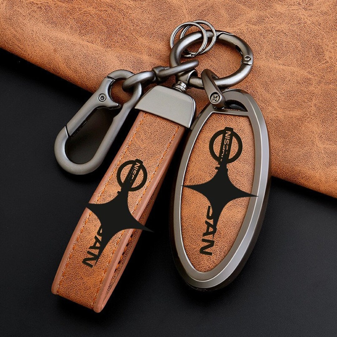 Zinc Alloy Car Key Fob Cover Remote Smart Car Key Protector for Nissan ...