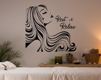 Spa Decal Spa Wall Decal Spa Wall Sticker Spa Wall Art Home Decor Wall ...