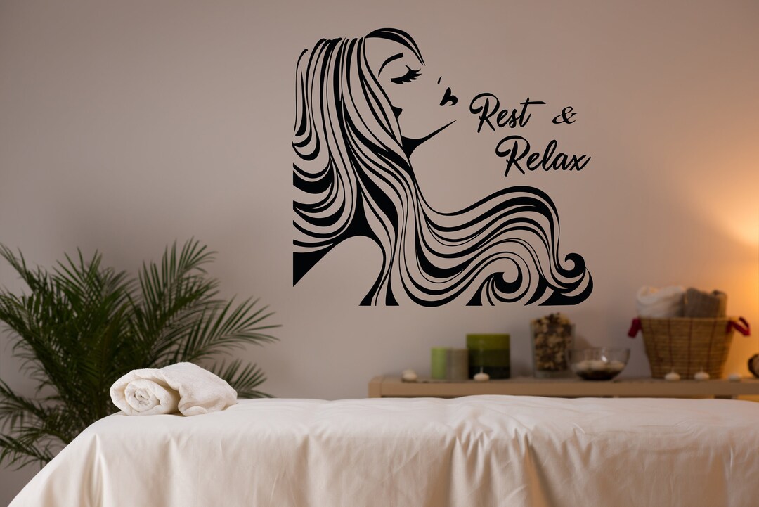 Spa Decal Spa Wall Decal Spa Wall Sticker Spa Wall Art Home Decor Wall ...