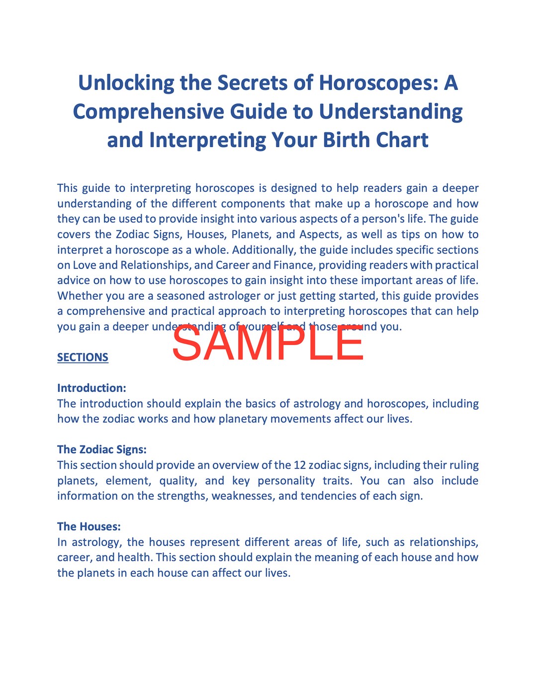 Unlocking the Secrets of Horoscopes: A Comprehensive Guide to ...