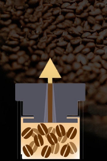 One Way Valve Single Dosing Tube for Coffee Bean - Etsy