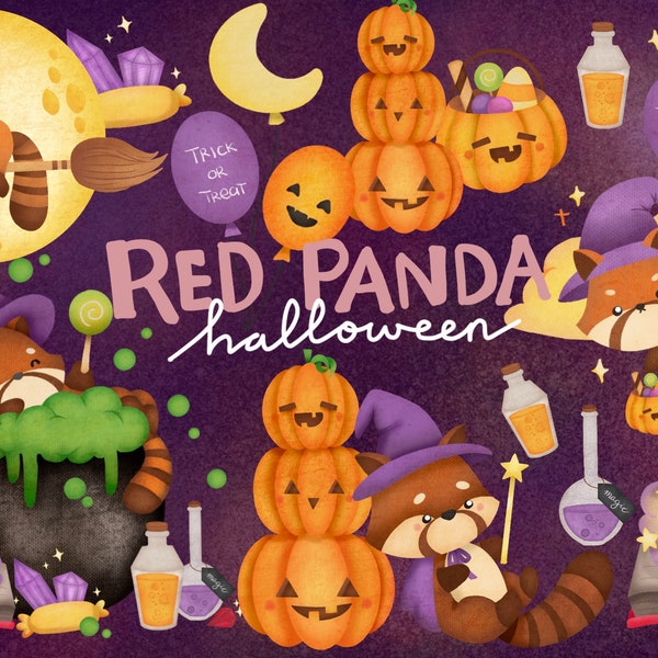 Red Panda Watercolor - Etsy