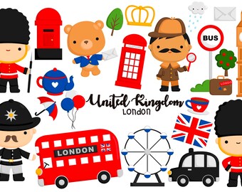 London Clip Art - Etsy