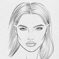 Maternity Fashion Figure / Pregnancy croquis template • Front, Side and ...
