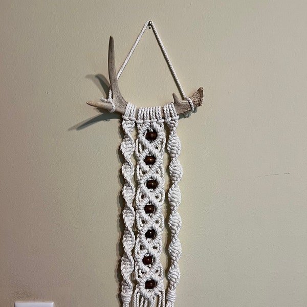Deer Antler Macrame - Etsy