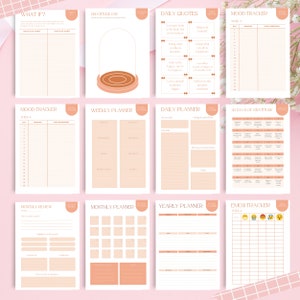 Gratitude Planner Editable Canva Template A4 Size Gratitude Template ...