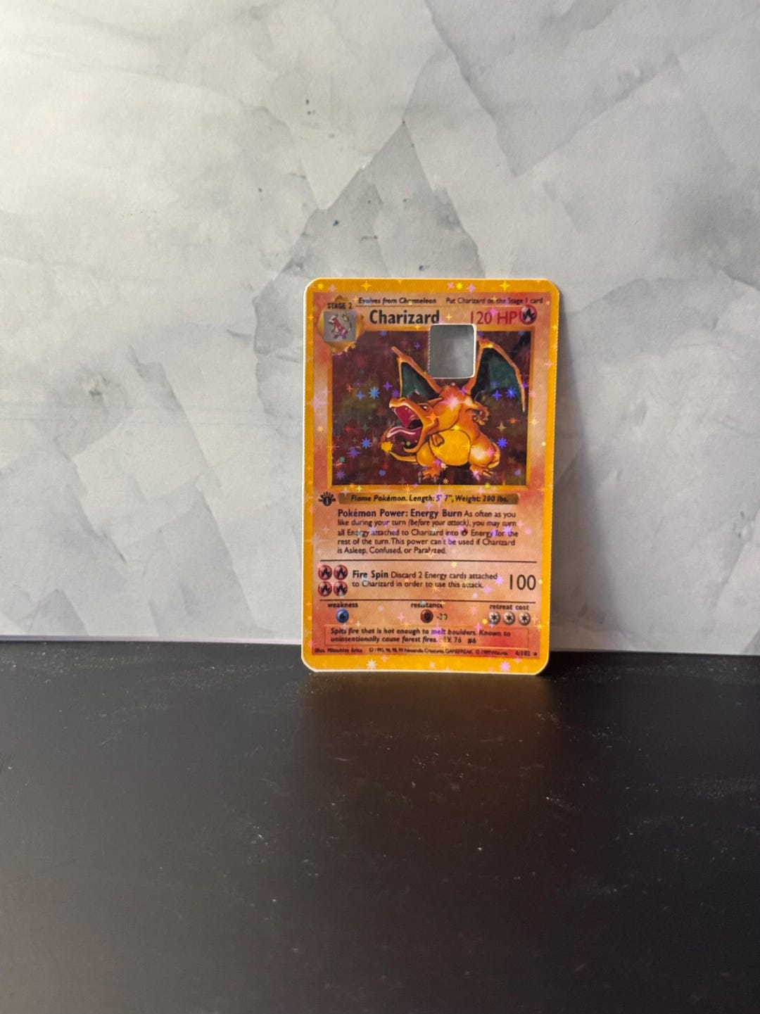 Fire-breathing Charizard Debit Card Skin | Pokémon-inspired Bank Card ...