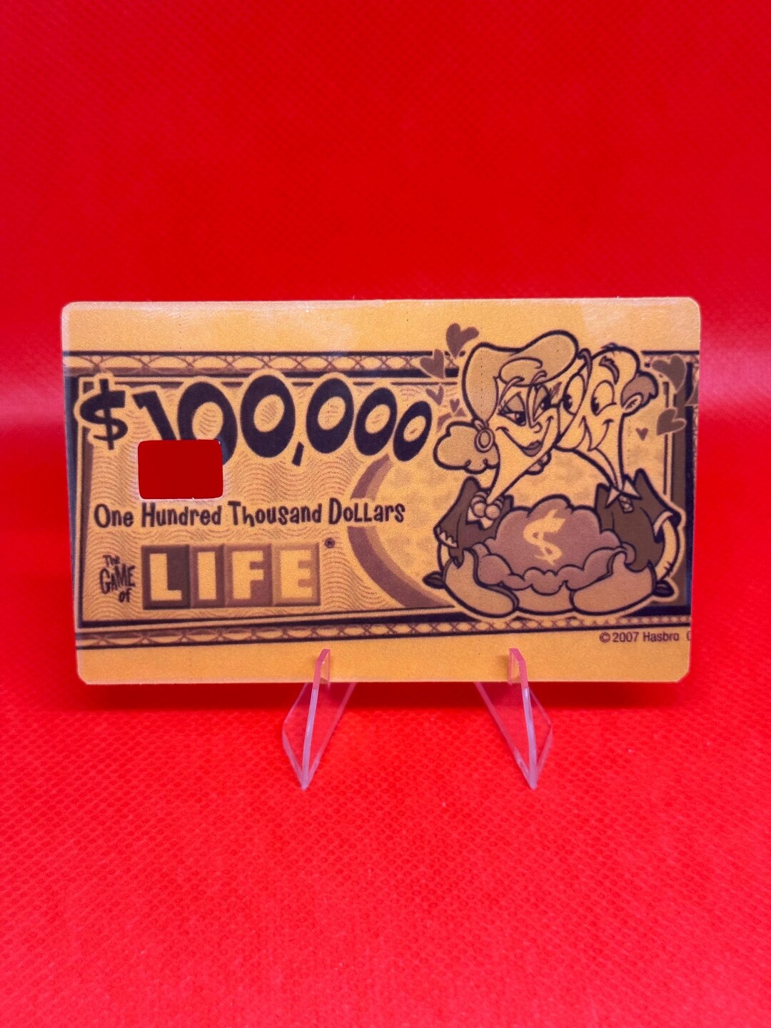 Classic Life Board Game 100K Card Sticker Debit Credit Card Vinyl Wrap ...