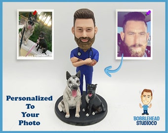Christmas Bobble Head - Etsy