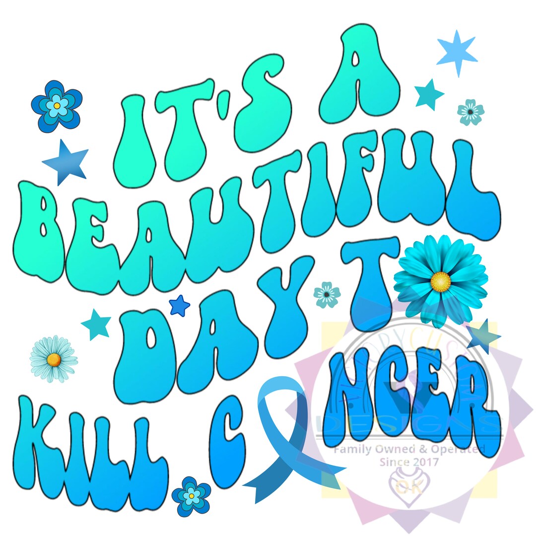 Kill Cancer PNG, It's a Good Day Png, Smiley Face PNG, Cancer Sucks Png ...