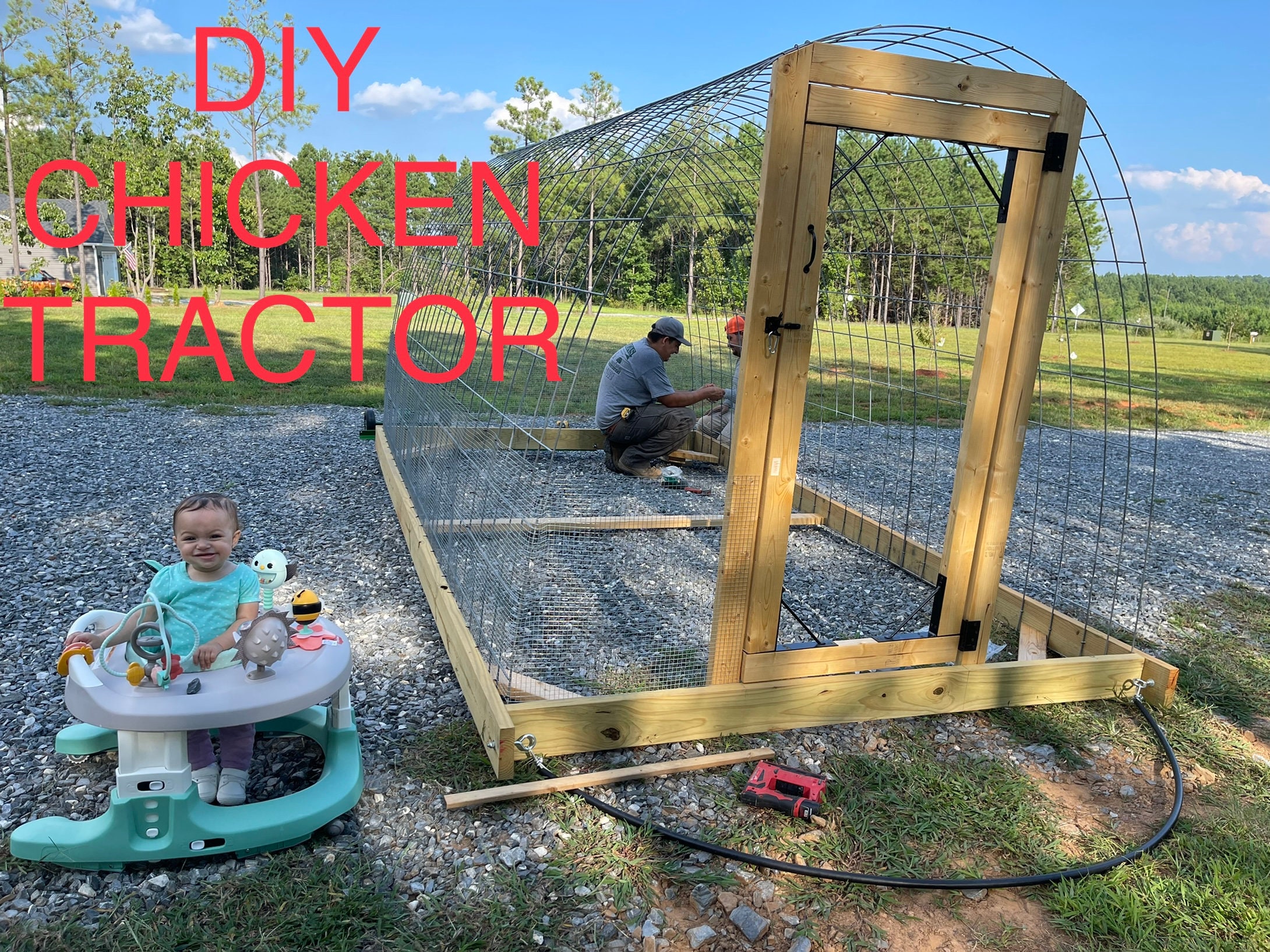 Cattle Panel Chicken Tractor Plans With Time Lapse Video PDF File ...