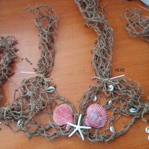 Mermaid Net Bra All Sizes - Adjustable - US Customs Fees Included in ...