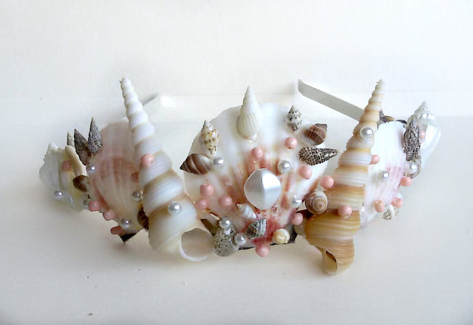 Mermaid Headband, Seashell Crown, Halloween Costume - US Customs Fees ...