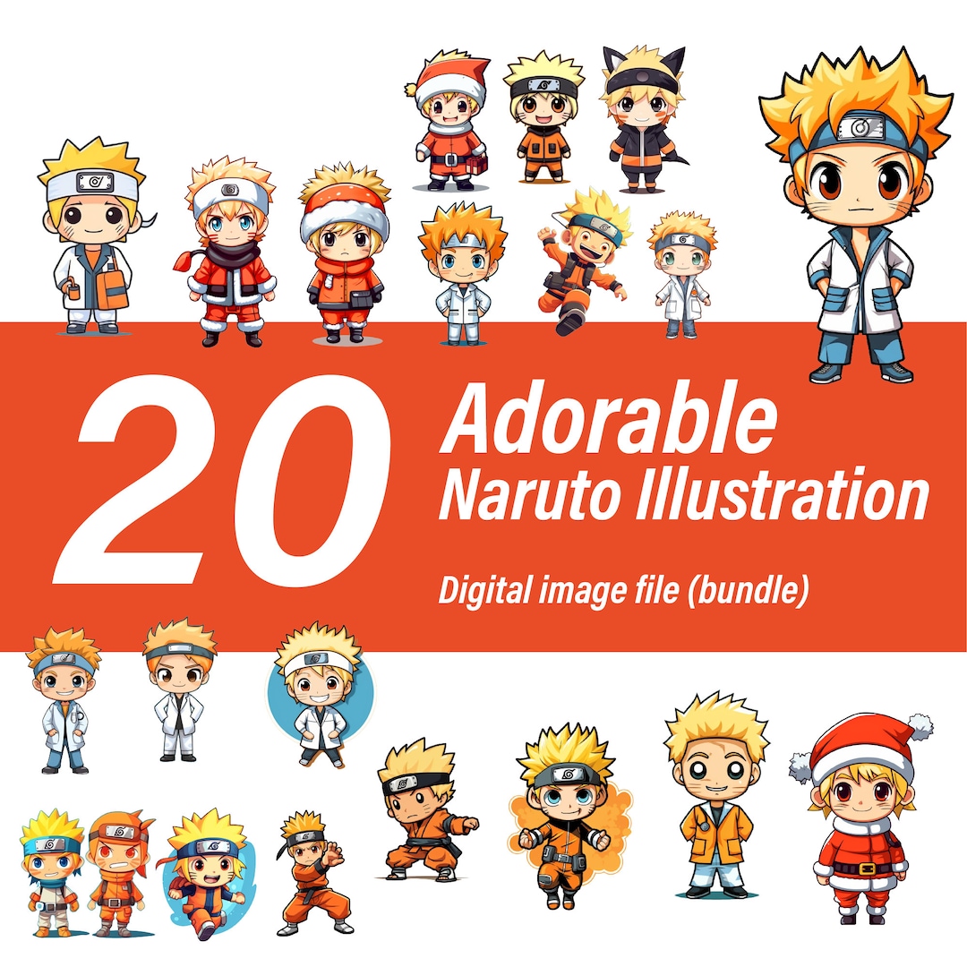 Adorable Cartoon Char Fanart Clipart Adorable Cartoon Char - Etsy