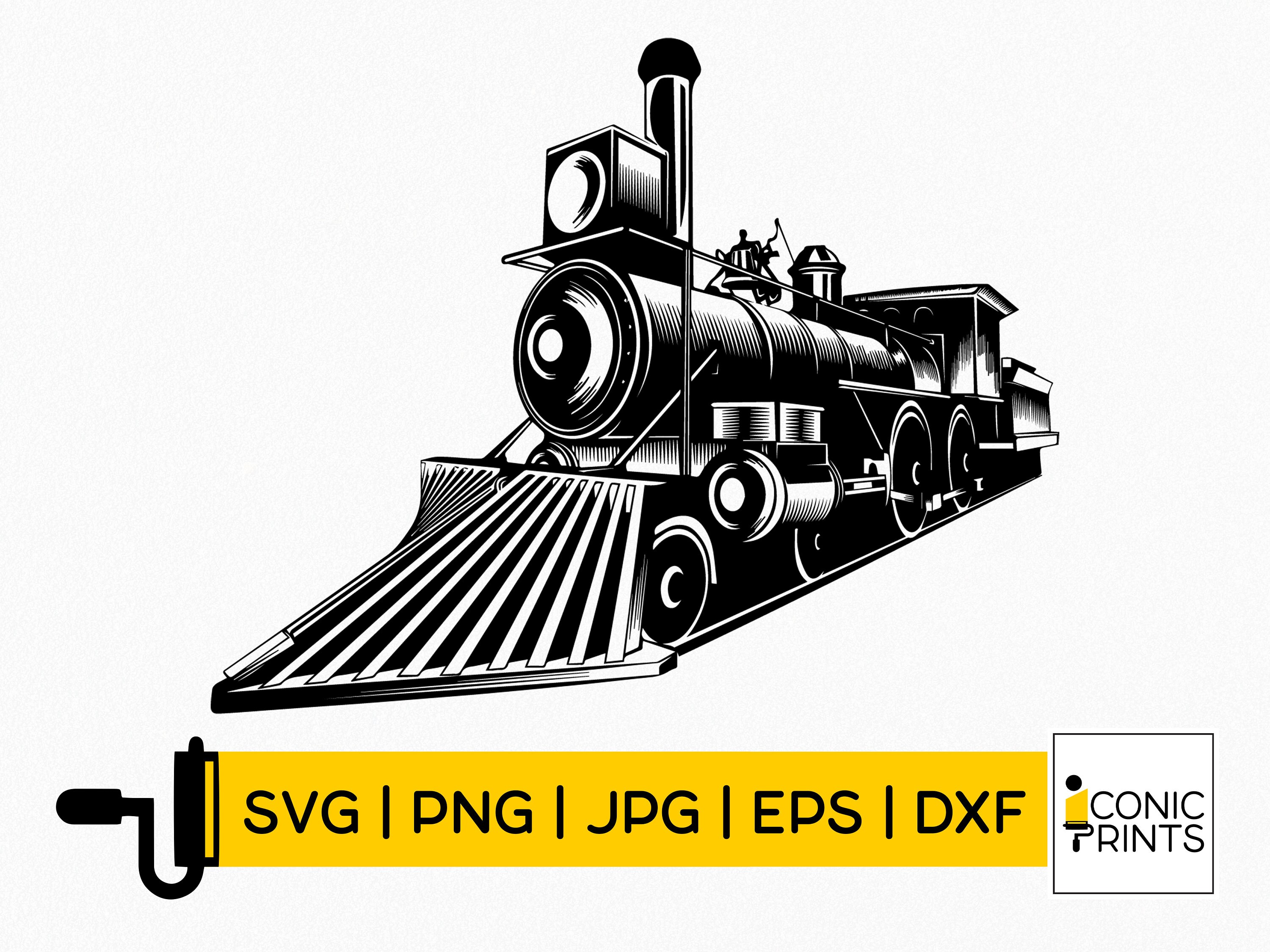 Train Svg Steam Engine Svg Train Clipart Train Png Travel Svg Cut File ...