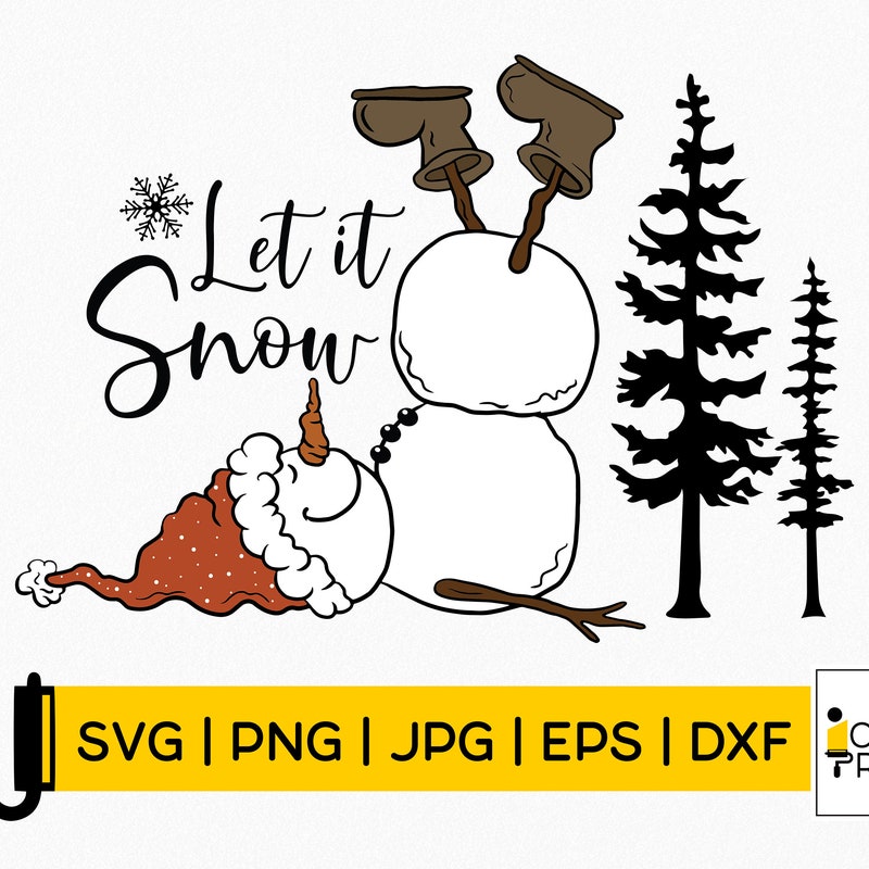 Snowflake Faces Clipart - Etsy