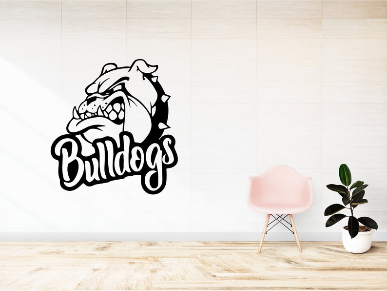Bulldog Mascot SVG - Png - Eps - Dxf| Bulldog Svg| Bulldog Clip Art ...