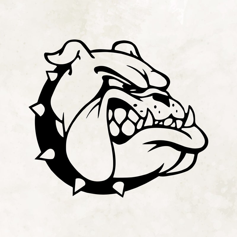 Bulldog Svg - Etsy