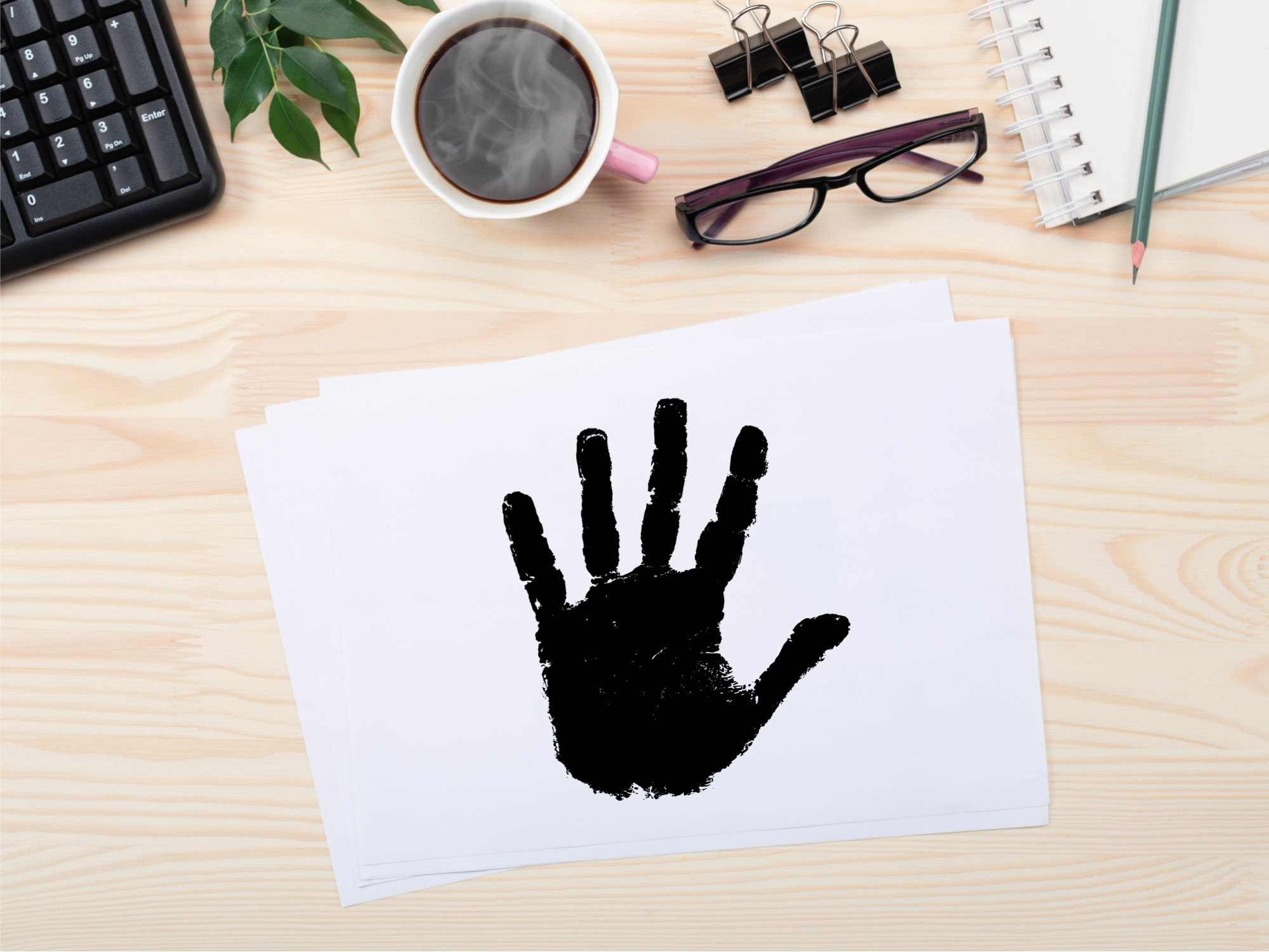 Hand Print Svg Bundle Hand Prints Hand Print Png Cut File Bundle Kids ...