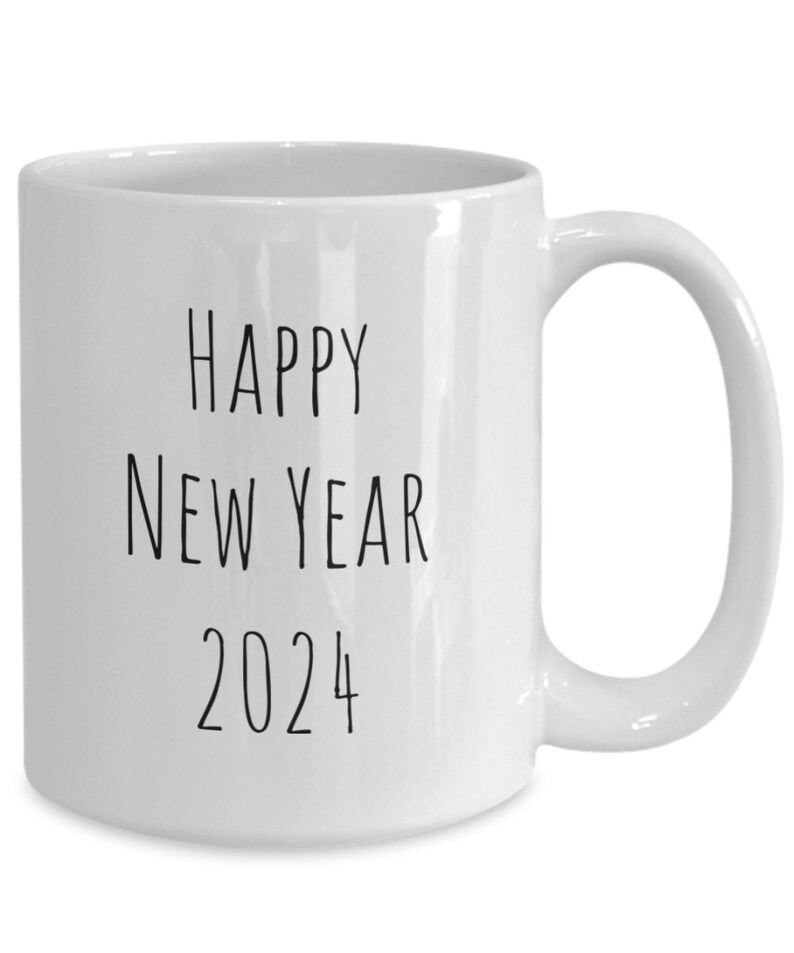 2024 New Years Mug, New Year's Day, New Year, Resolutions Coffee Cup ...