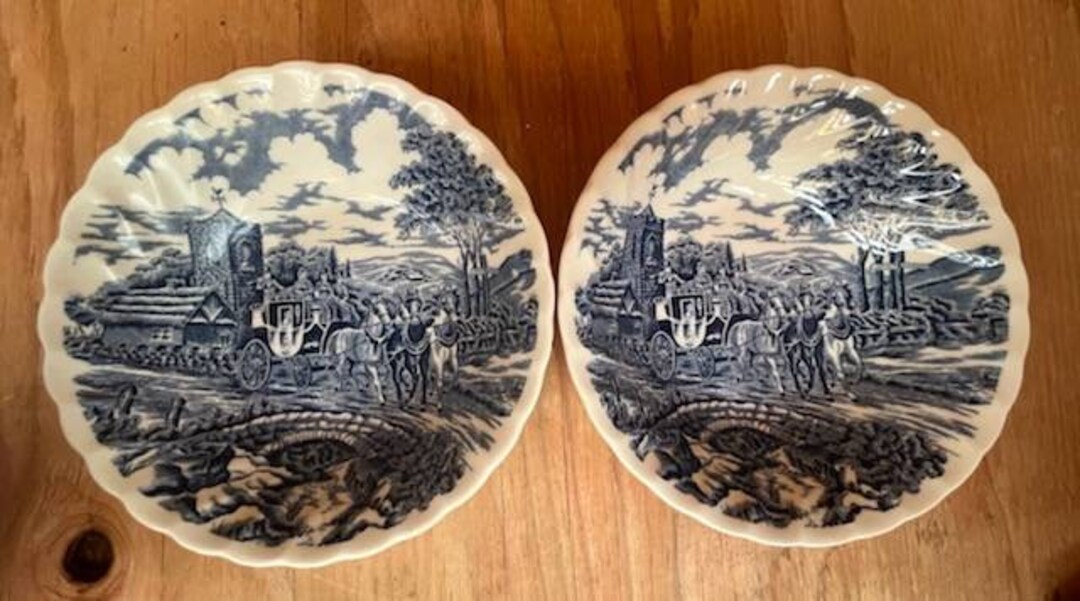 Two Wessex Collection Plates - Etsy